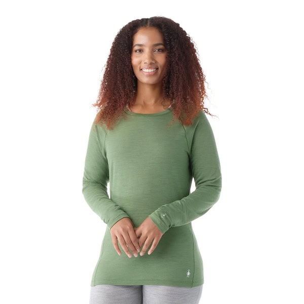 Smartwool Women's Classic All-Season Merino Base Layer Crew - Prairie ...